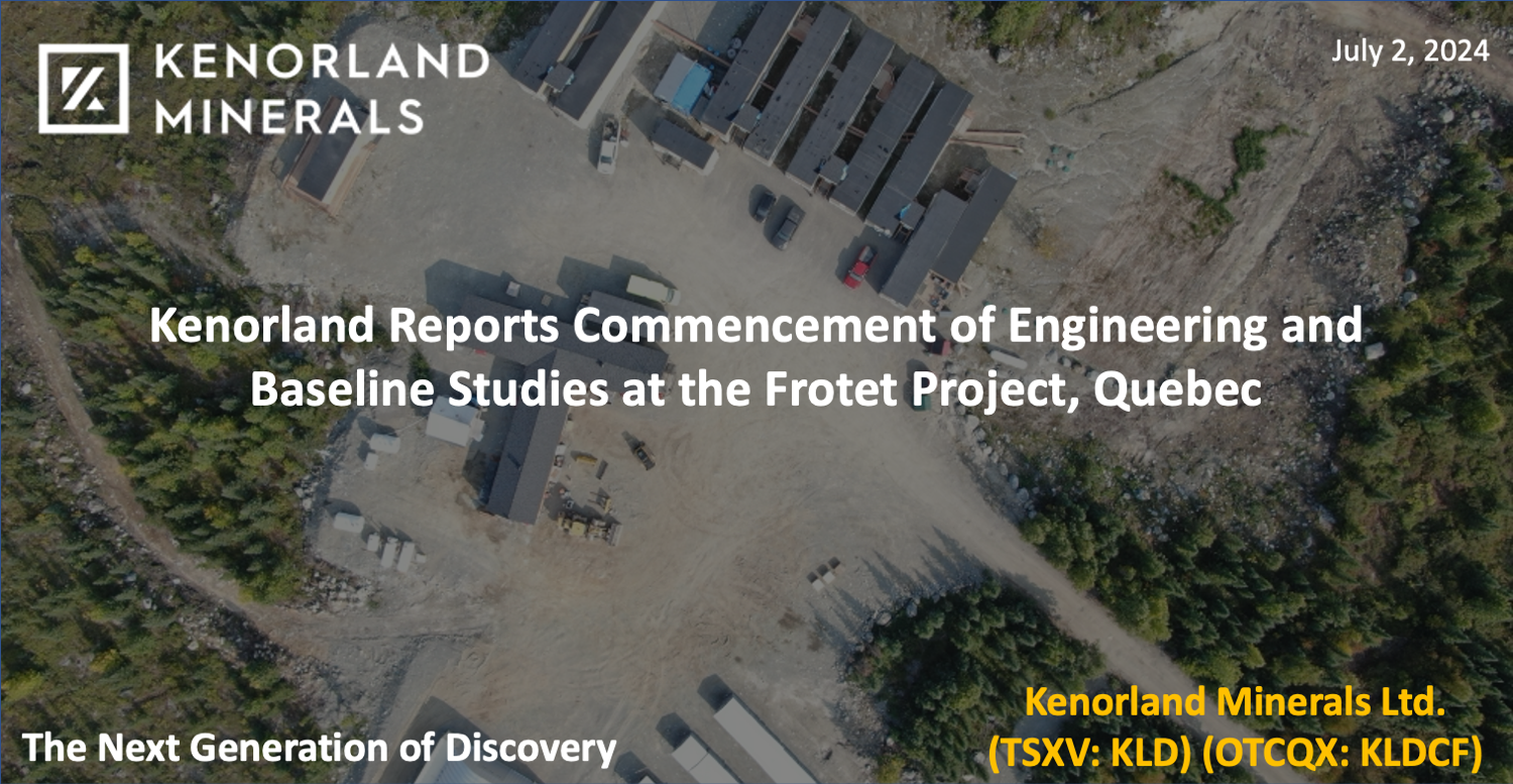 Kenorland Minerals Ltd. - News