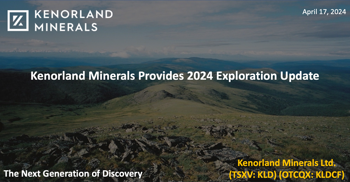 Kenorland Minerals Ltd. - News