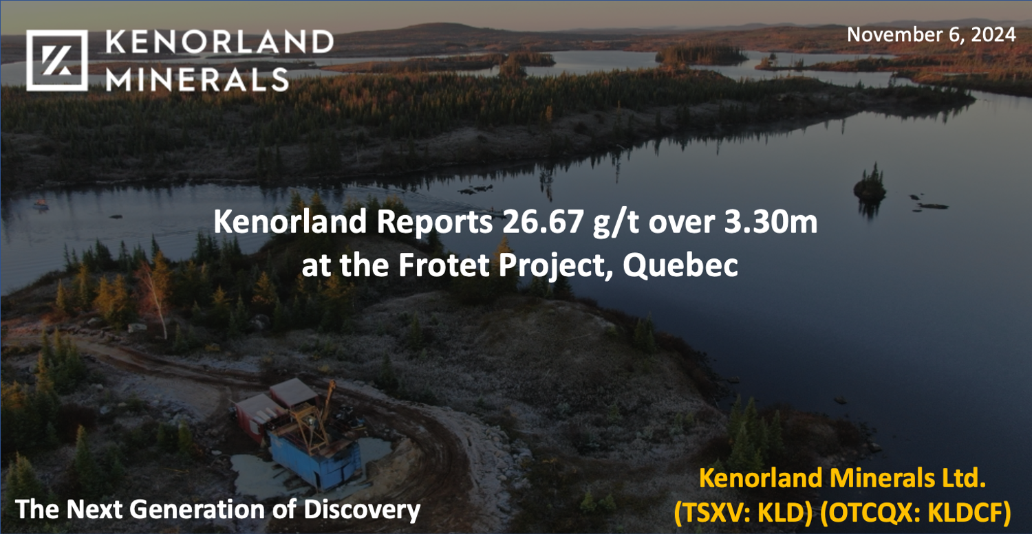 Kenorland Minerals Ltd. - News