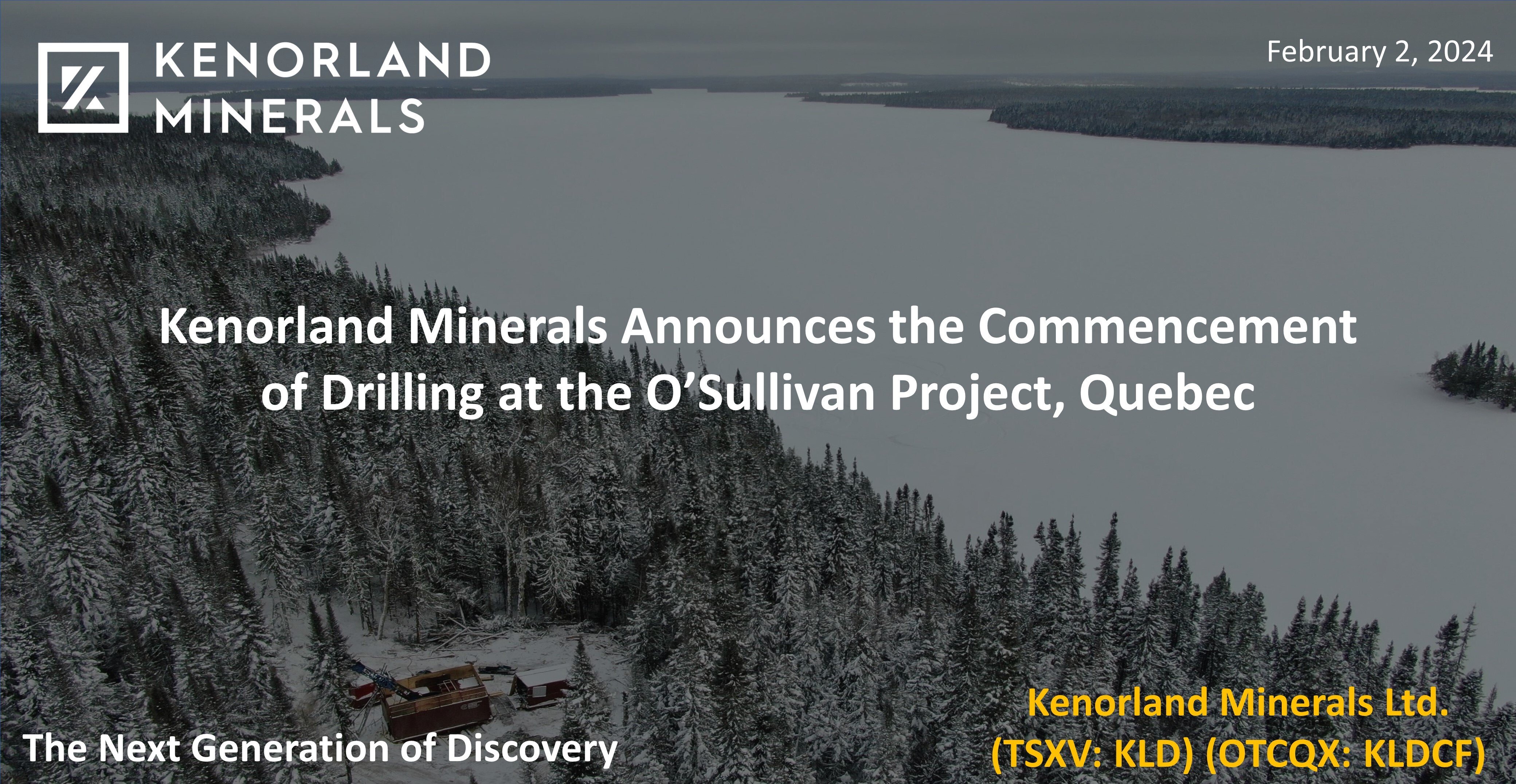 Kenorland Minerals Ltd. - News