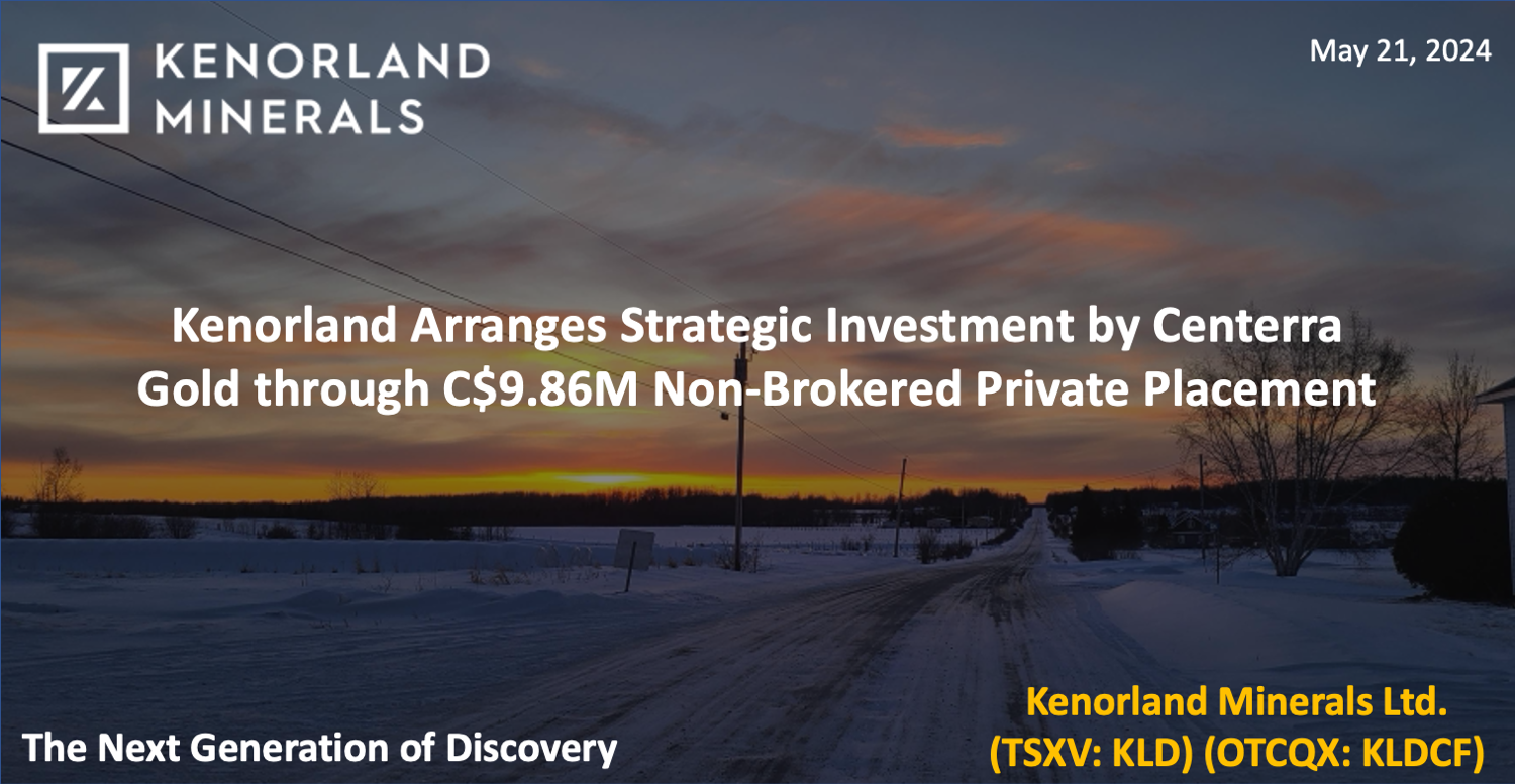 Kenorland Minerals Ltd. - News